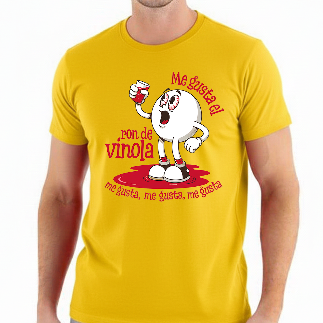 Camiseta Fin De Año Me Gusta El Ron De Vinola – Karisma